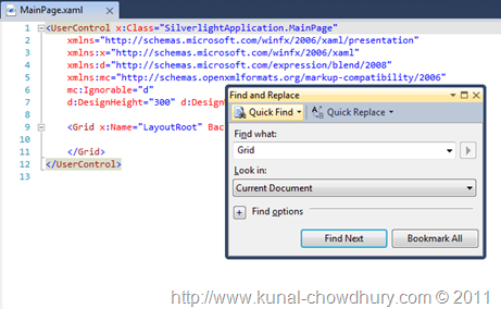 "Quick Find" a better way using Visual Studio Productivity Power Tools | Kunal Chowdhury